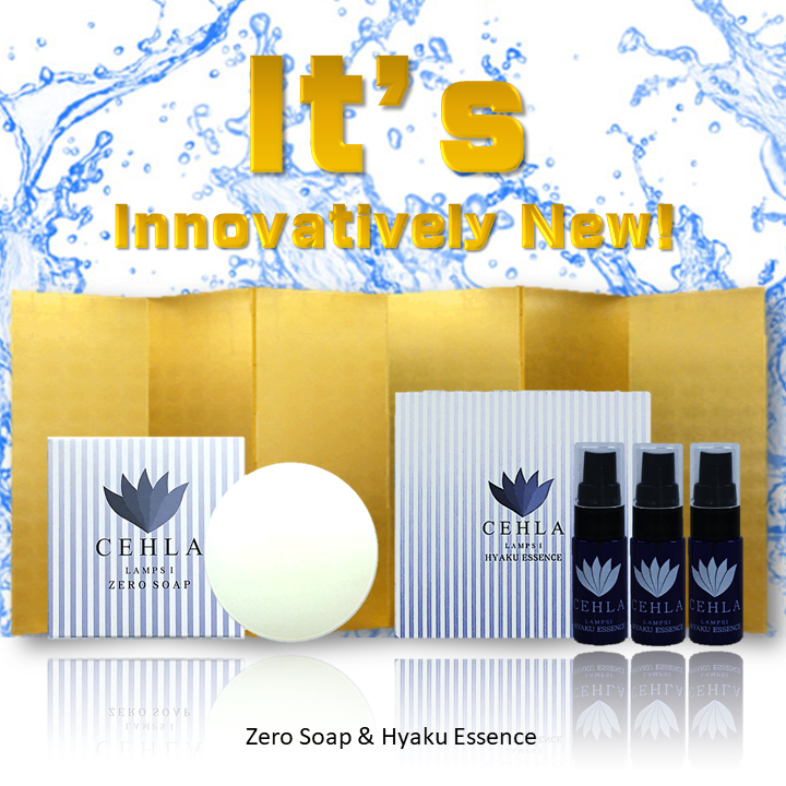 It’s Innovatively New!（ZERO SOAP & HYAKU ESSENCE)｜株式会社日本セーラ